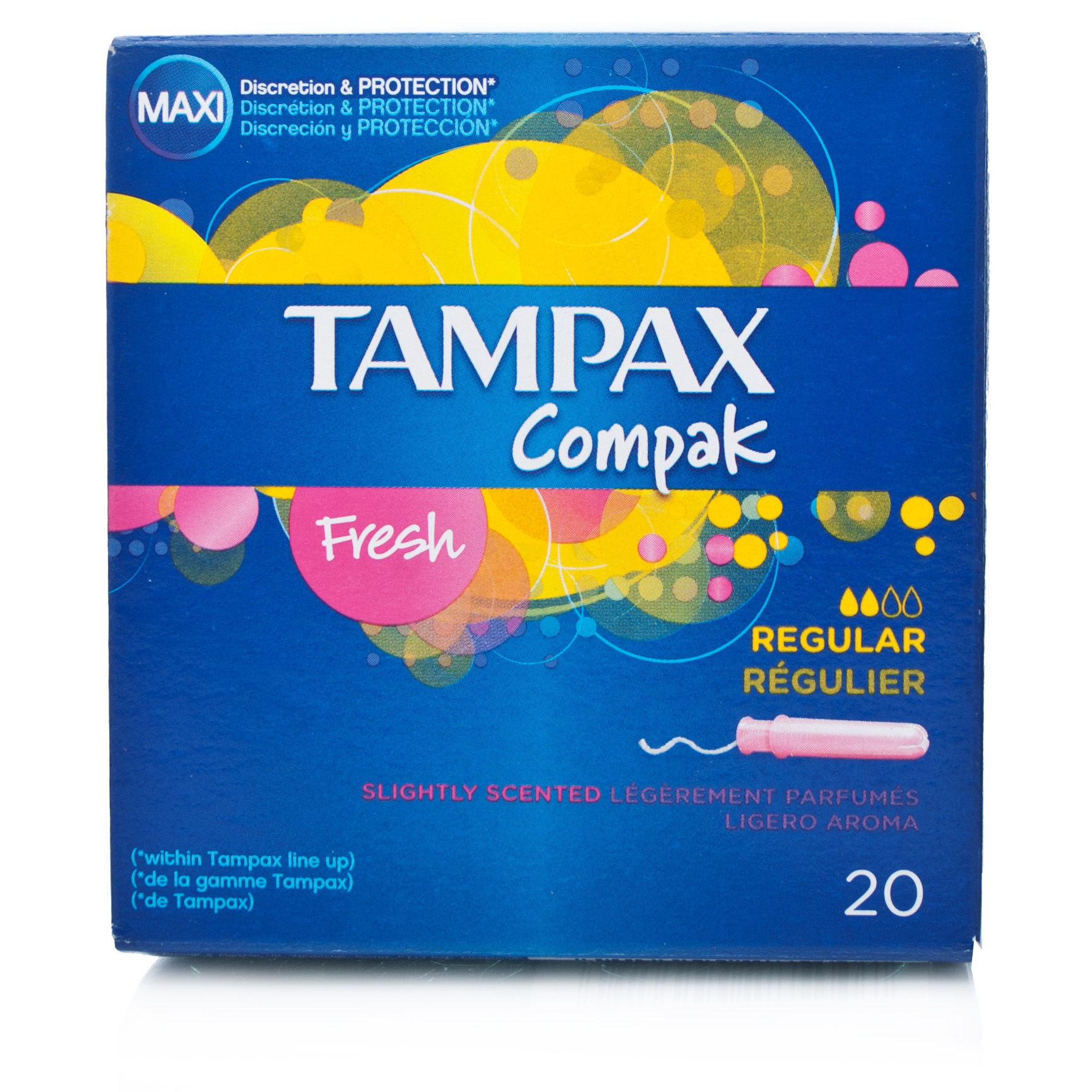 Tampax Compak Freshness Regular | Chemist Direct