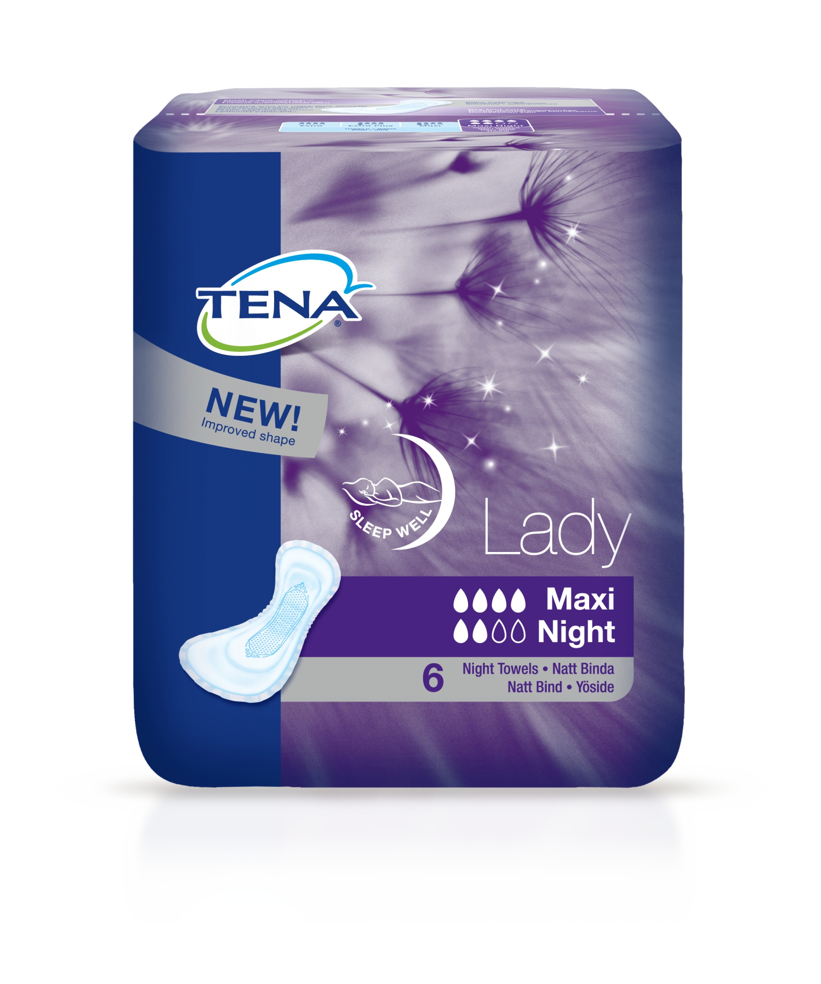 TENA Lady Maxi Night | Chemist Direct