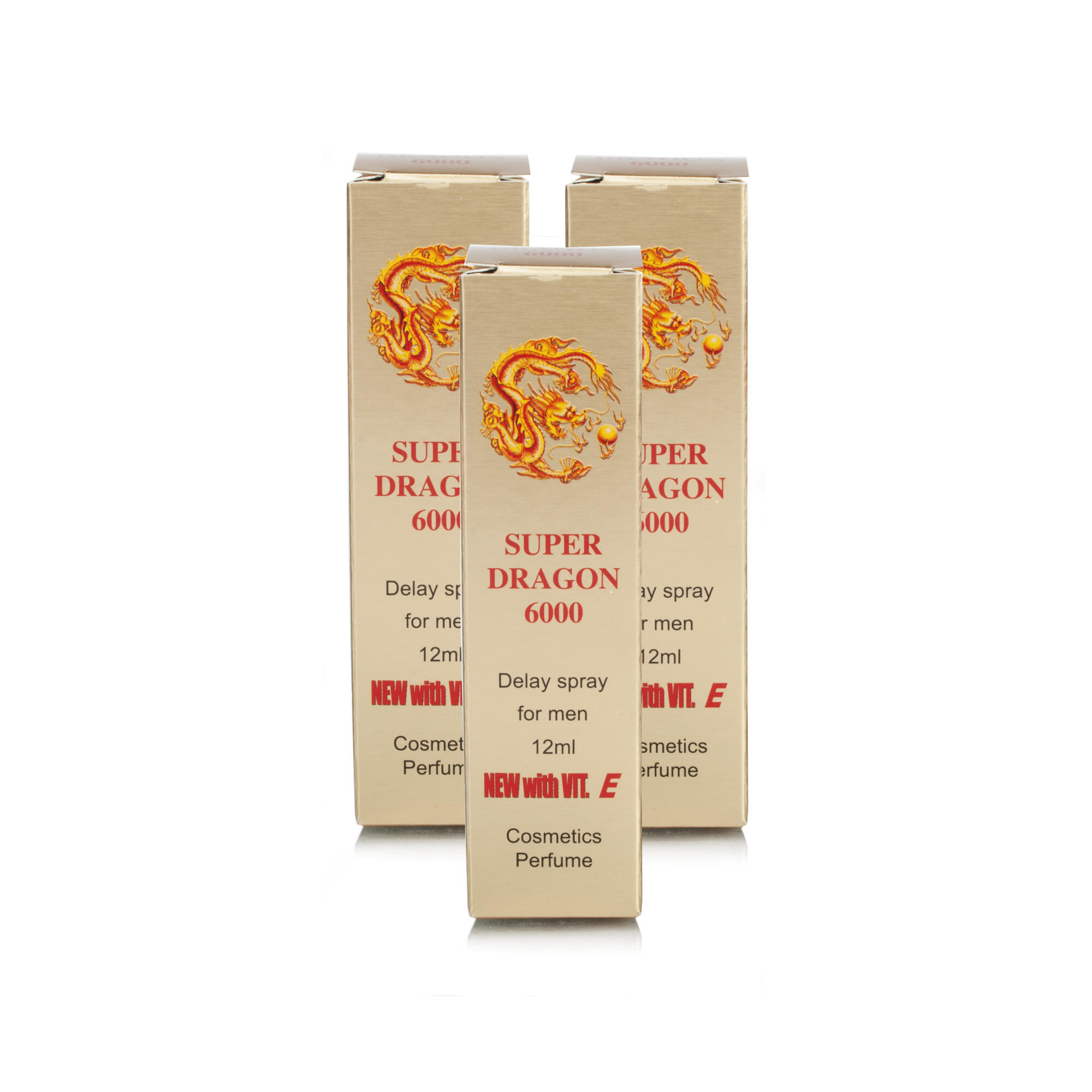 Super Dragon 6000 Delay Spray 12ml 3 Pack Chemist Direct