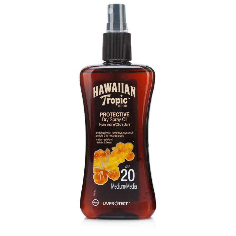 Buy Hawaiian Tropic Protective Dry Oil Spf20 Chemist Direct
