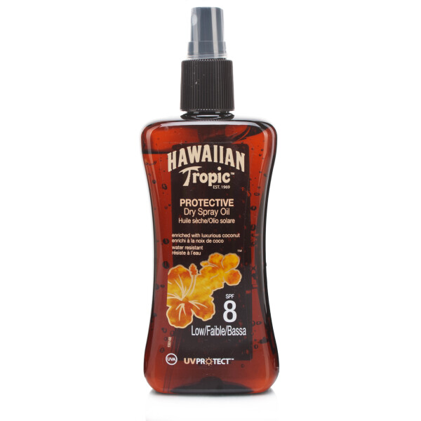 Buy Hawaiian Tropic Protective Dry Oil Spf8 200ml Chemist Direct