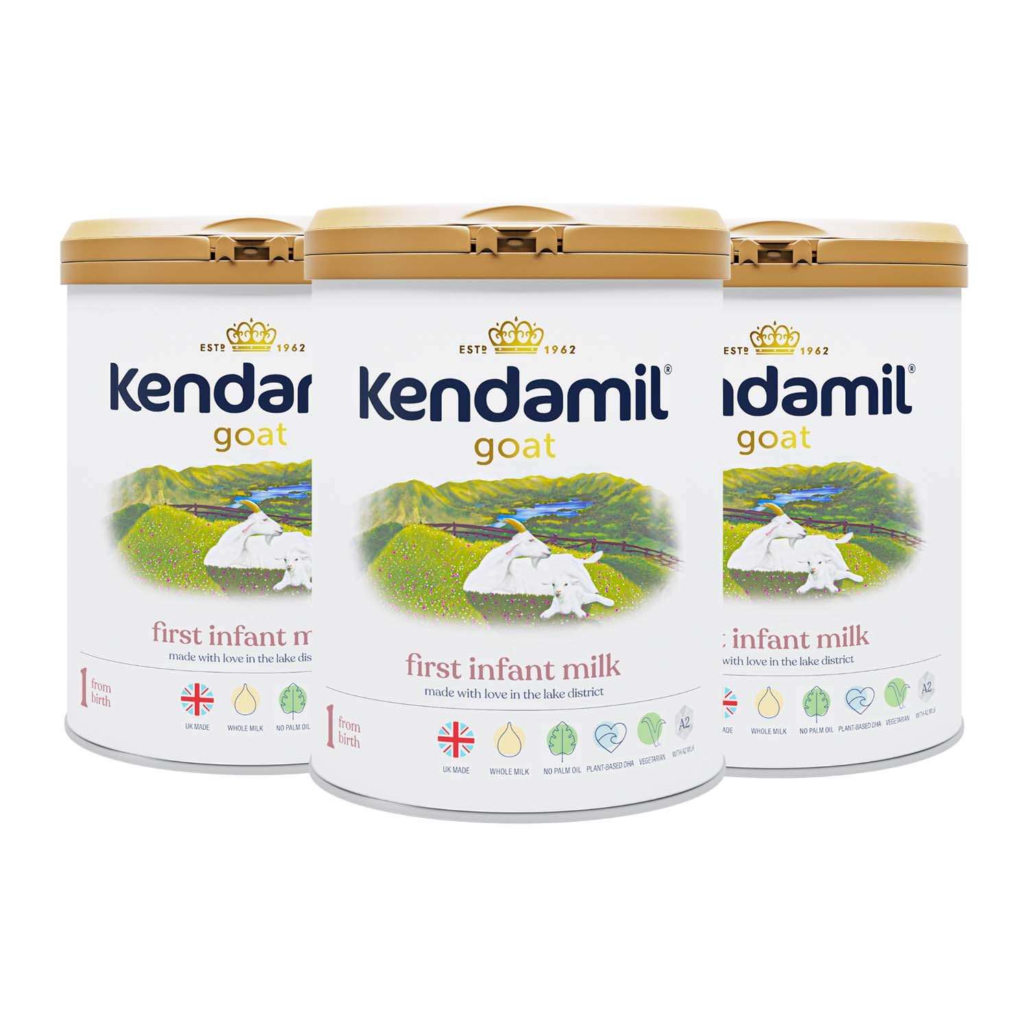 Kendamil Organic First Infant Milk Triple Pack | Kendamil | US