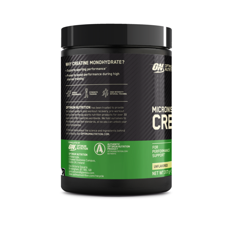 Optimum Nutrition Creatine Monohydrate Unflavoured 317g