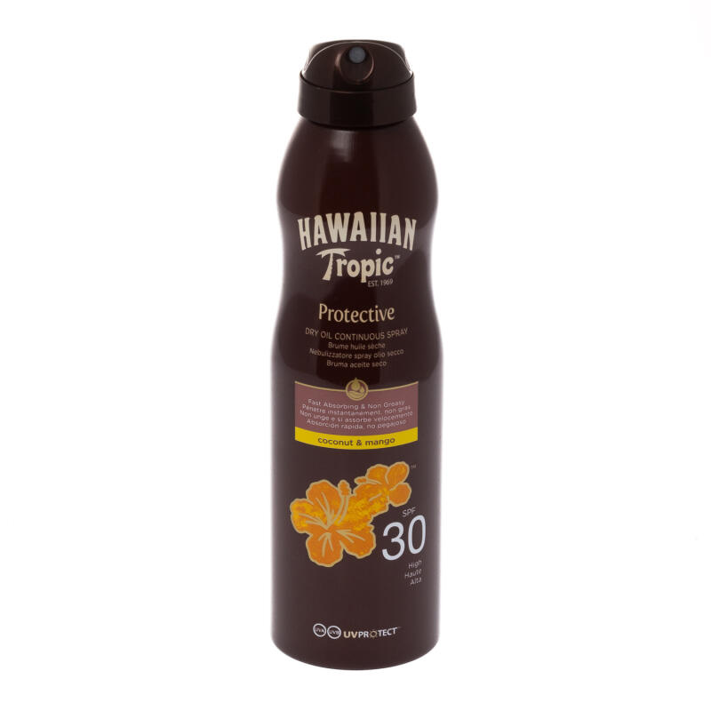 Buy Hawaiian Tropic Protective Dry Oil Continuous Spf30